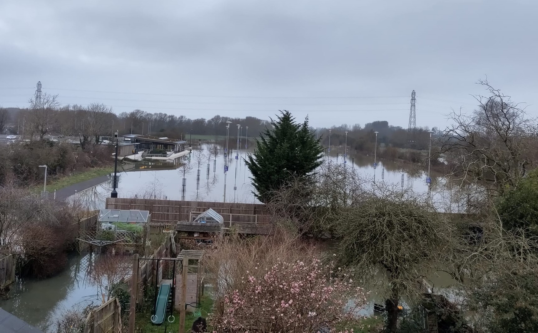Seacourt P&R flooded for second time this year | oxford flood alliance